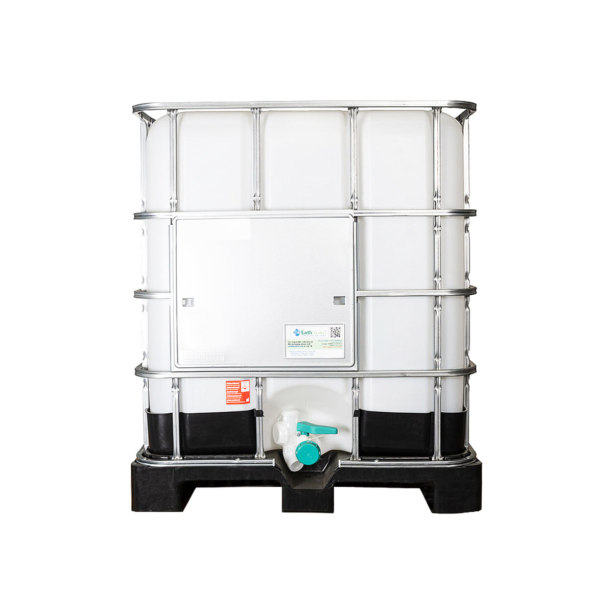 IBC Container 1000 L Kunststoff Neu, 31HA1/Y, Deckel DN 150, Hahn DN 5 ...